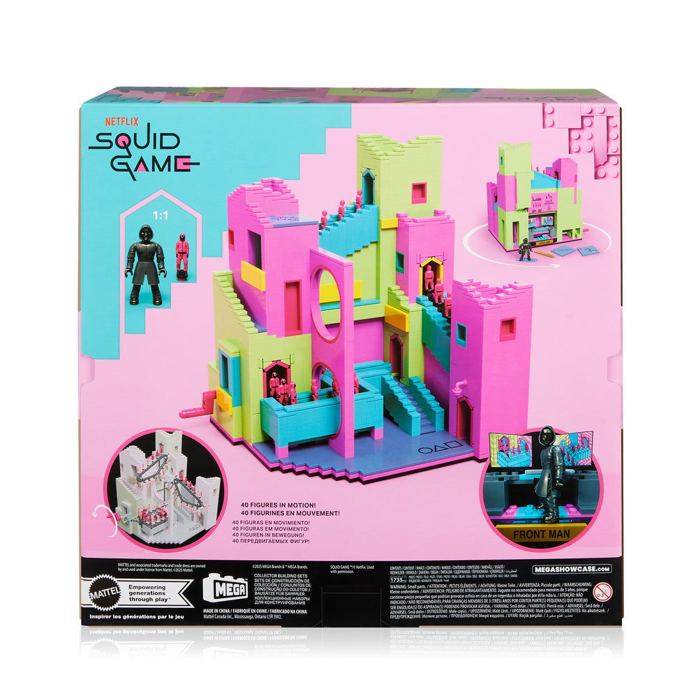 MEGA Squid Game Staircase Collector Building Set – Mattel Creations ...