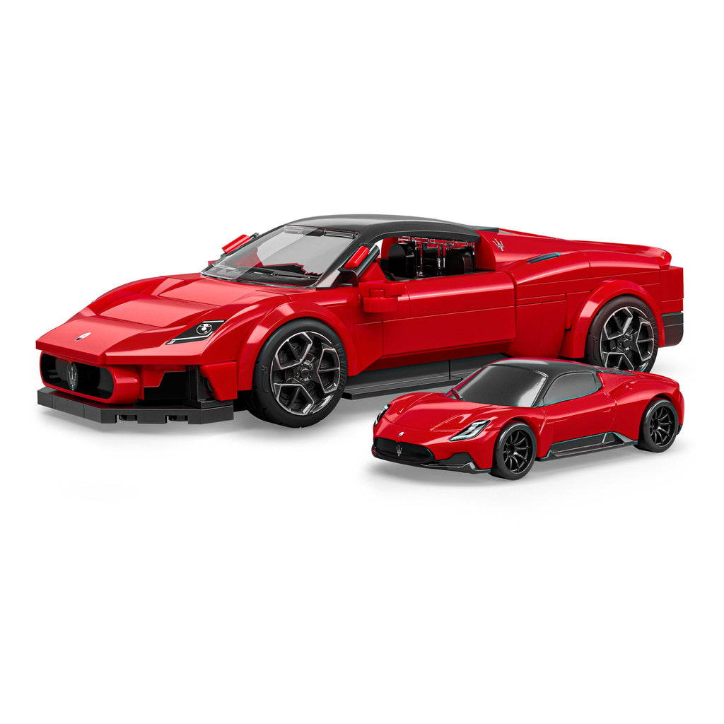 Mattel Brick Shop Hot Wheels Maserati MC20 Building Set – Mattel ...