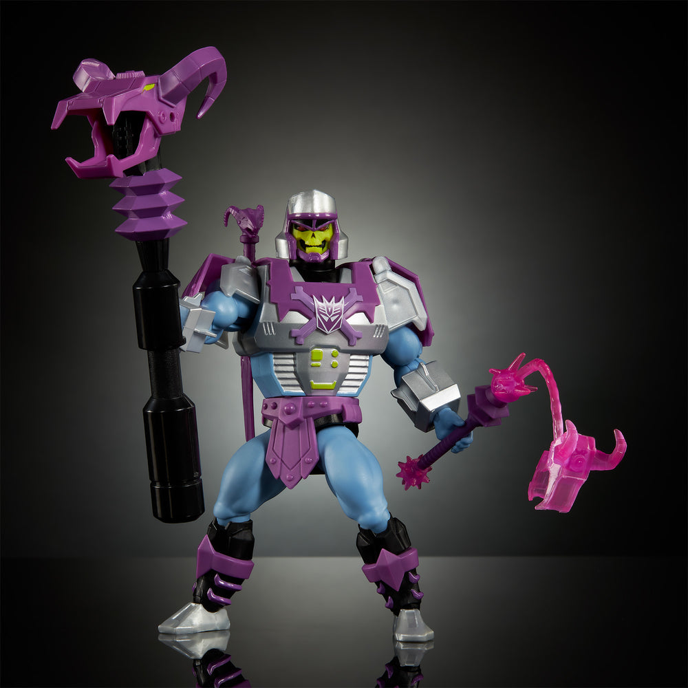 Masters of the Universe x Transformers Megatron Armor Skeletor Action ...